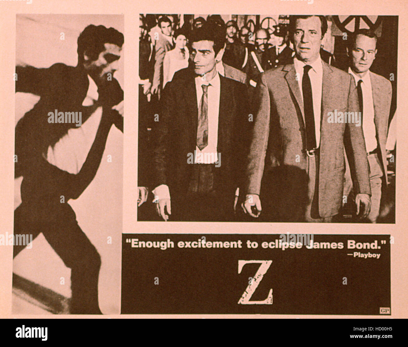 Z, Charles Denner, Yves Montand, 1969 Stock Photo - Alamy