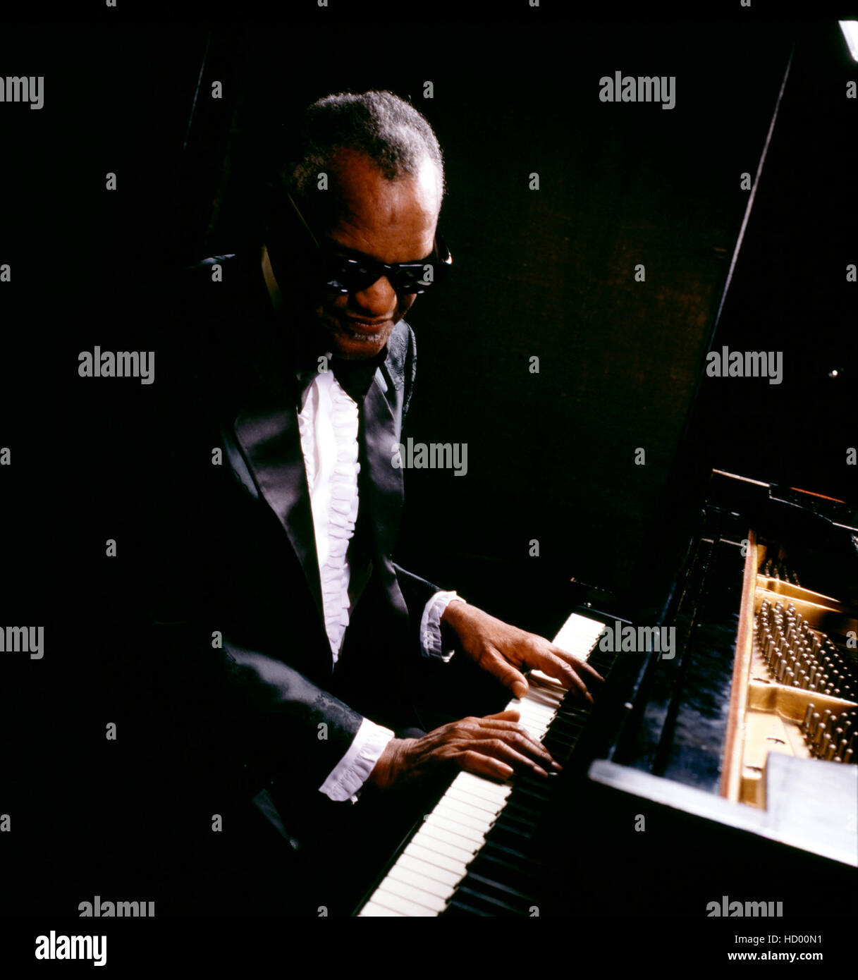 Ray Charles, 1988 Charles Bush/Courtesy Everett Collection Stock Photo ...