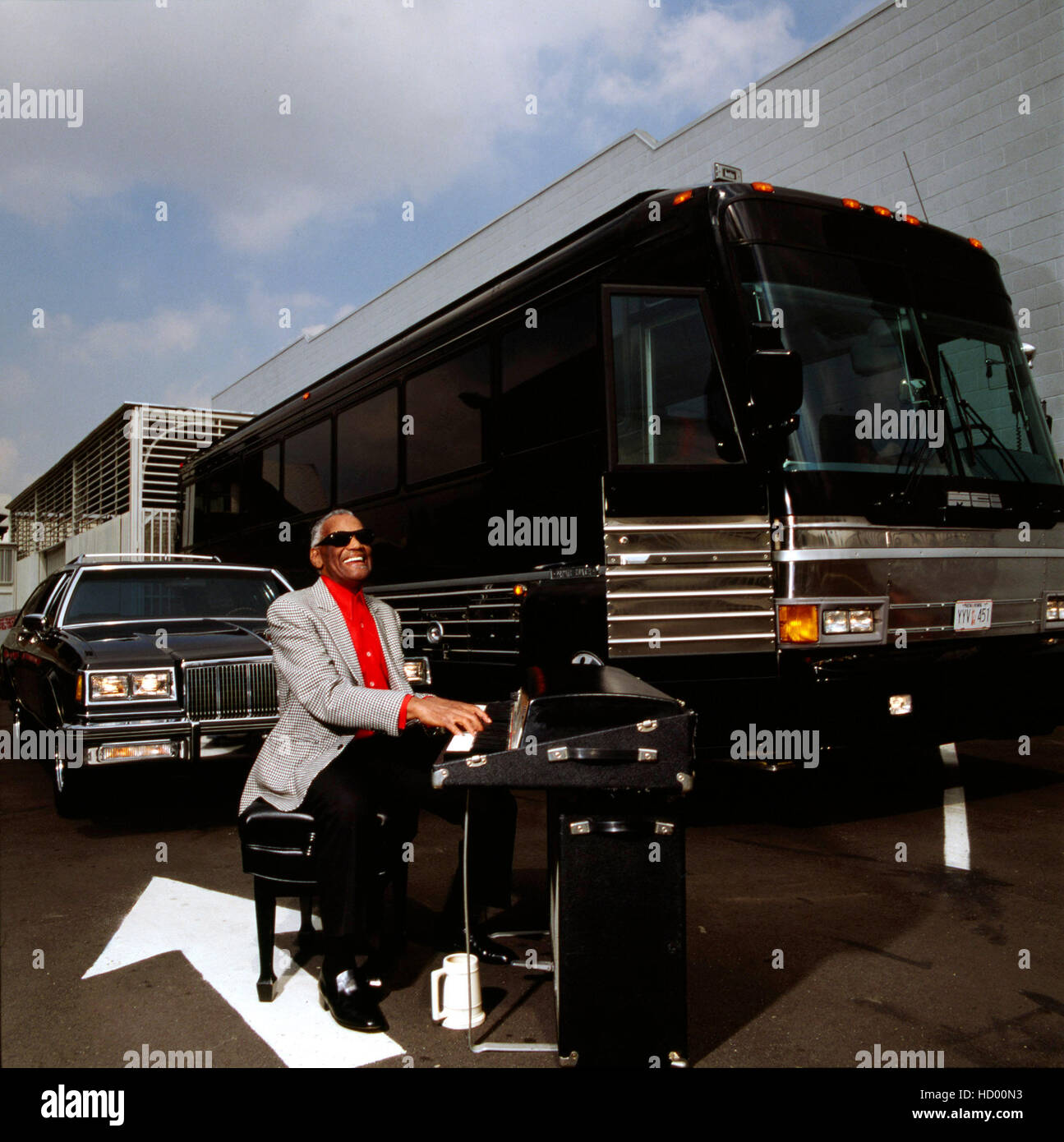 Ray Charles, 1988 Charles Bush/Courtesy Everett Collection Stock Photo ...