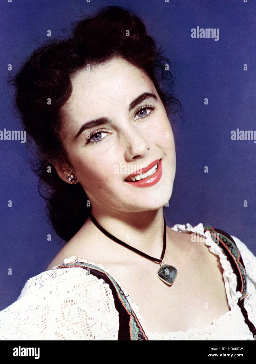 Elizabeth Taylor, late 1940s Stock Photo - Alamy