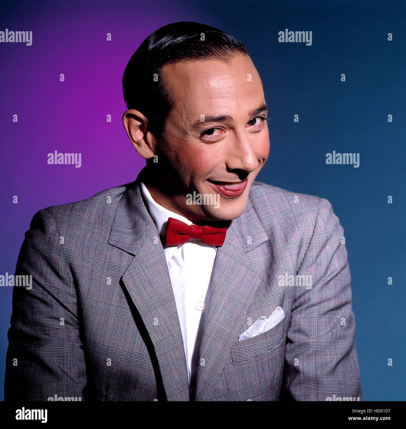 Paul Reubens, as Pee Wee Herman, late 1980s Stock Photo - Alamy