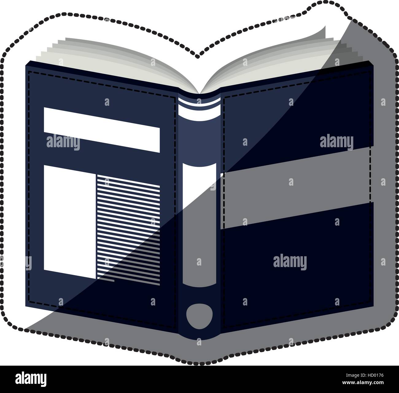 Isolated book design Stock Vector Image & Art - Alamy