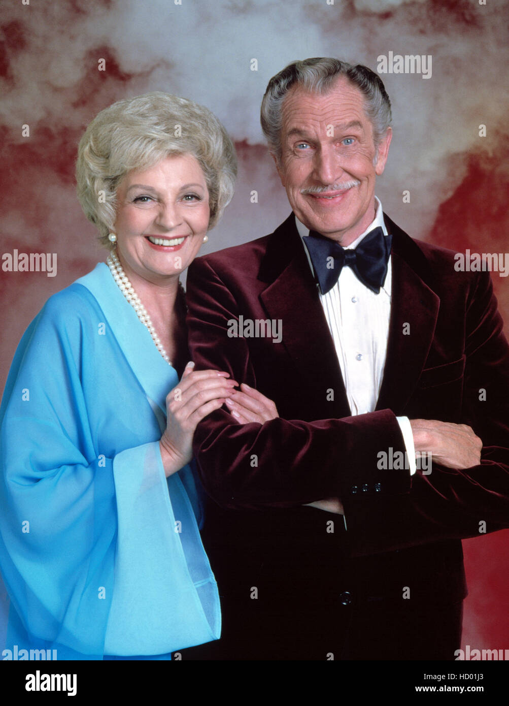 TIME EXPRESS, Coral Browne, Vincent Price, tv series, 1979 Stock Photo ...