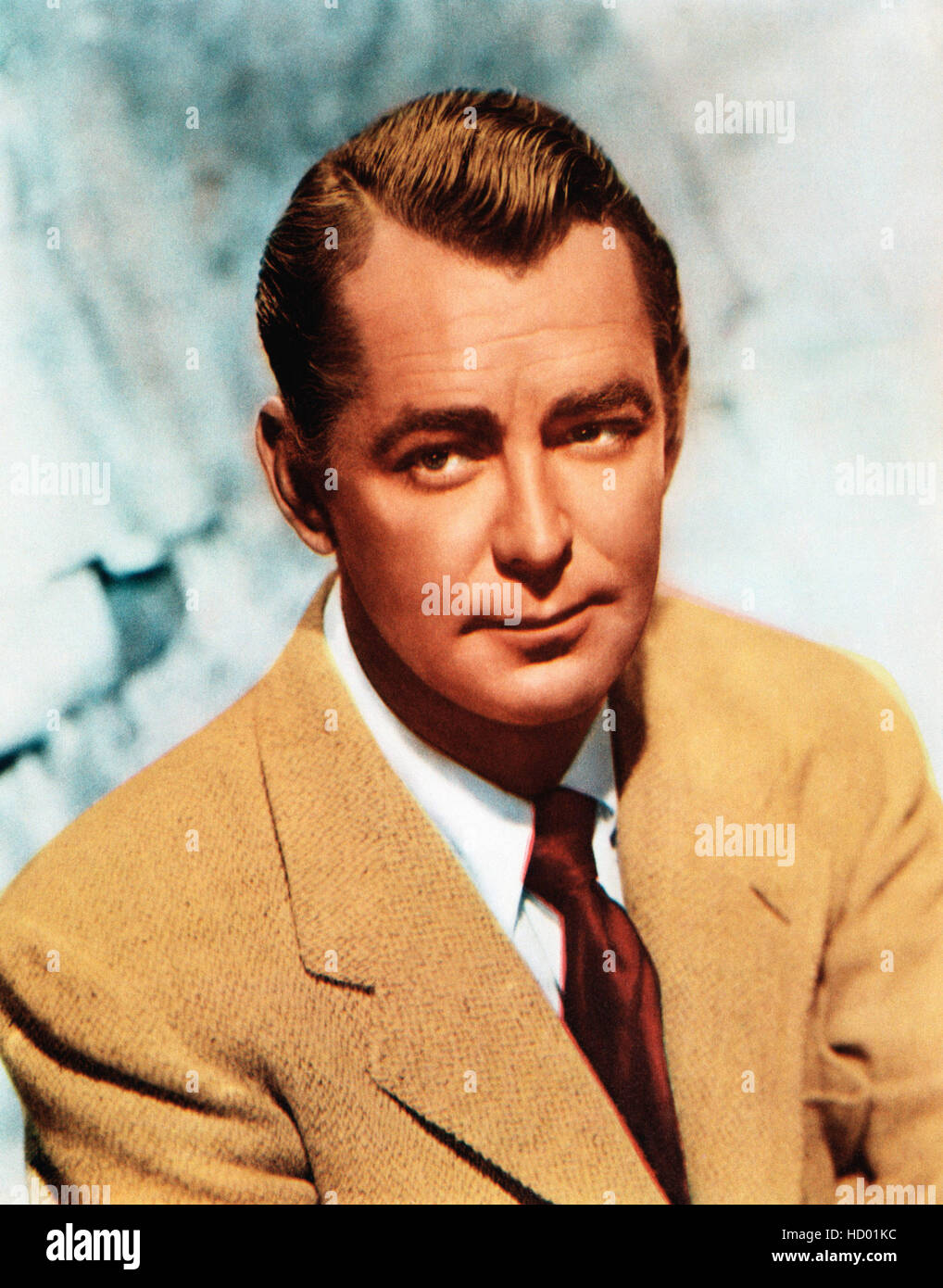 Alan Ladd, 1950s Stock Photo - Alamy