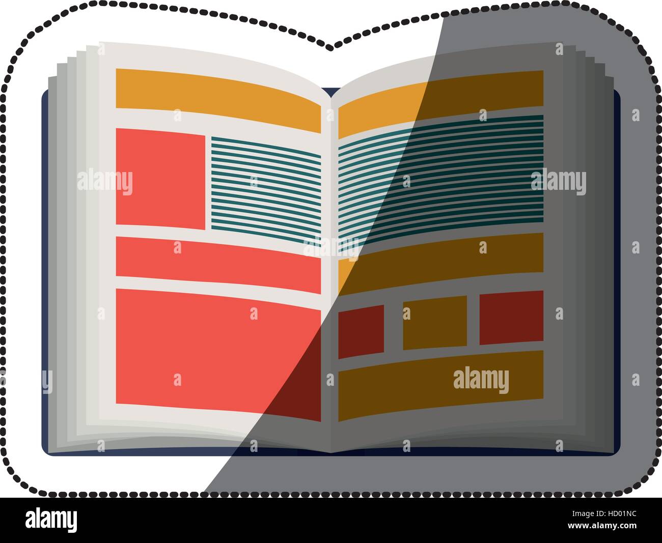Isolated book design Stock Vector Image & Art - Alamy
