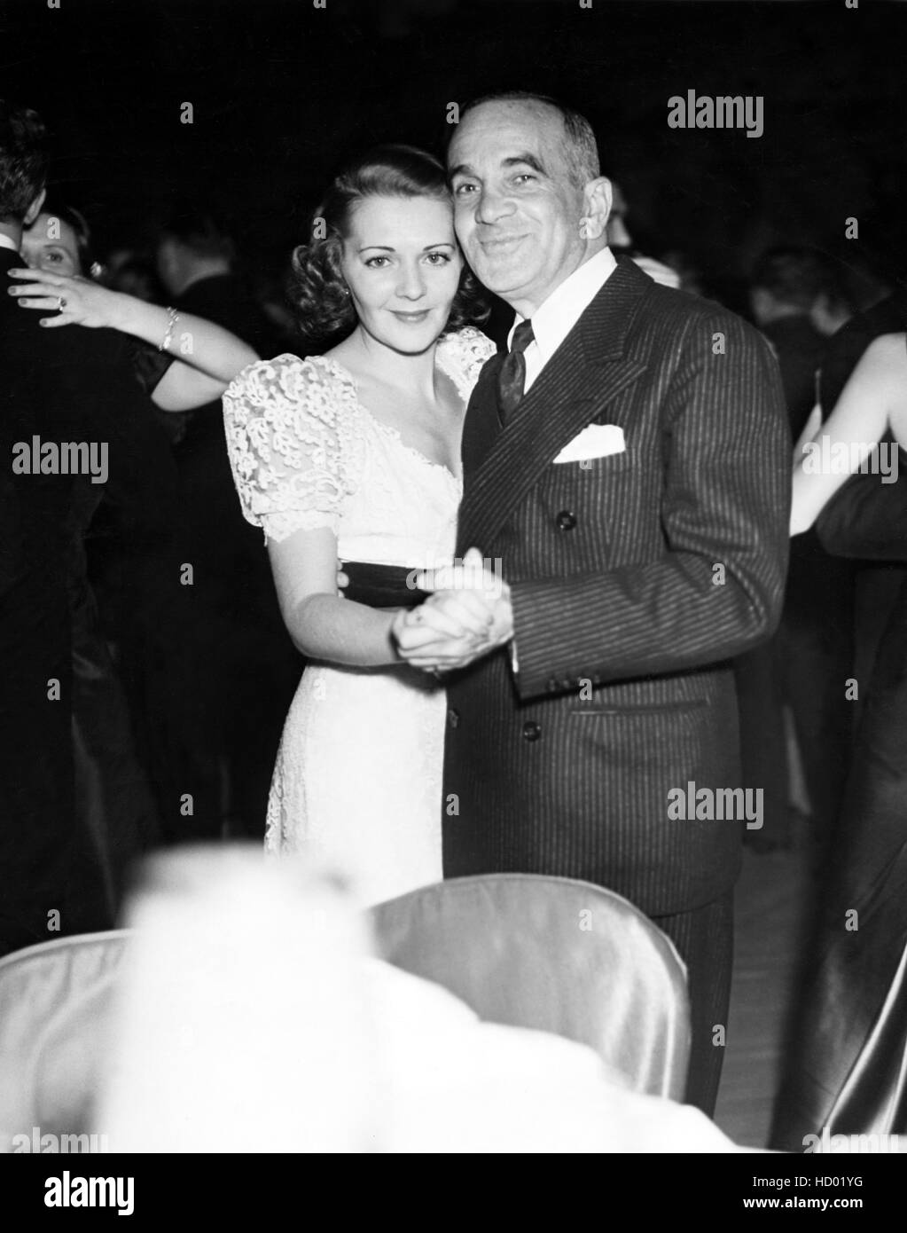 Al Jolson with third wife, Ruby Keeler, ca. mid-1930s Stock Photo - Alamy