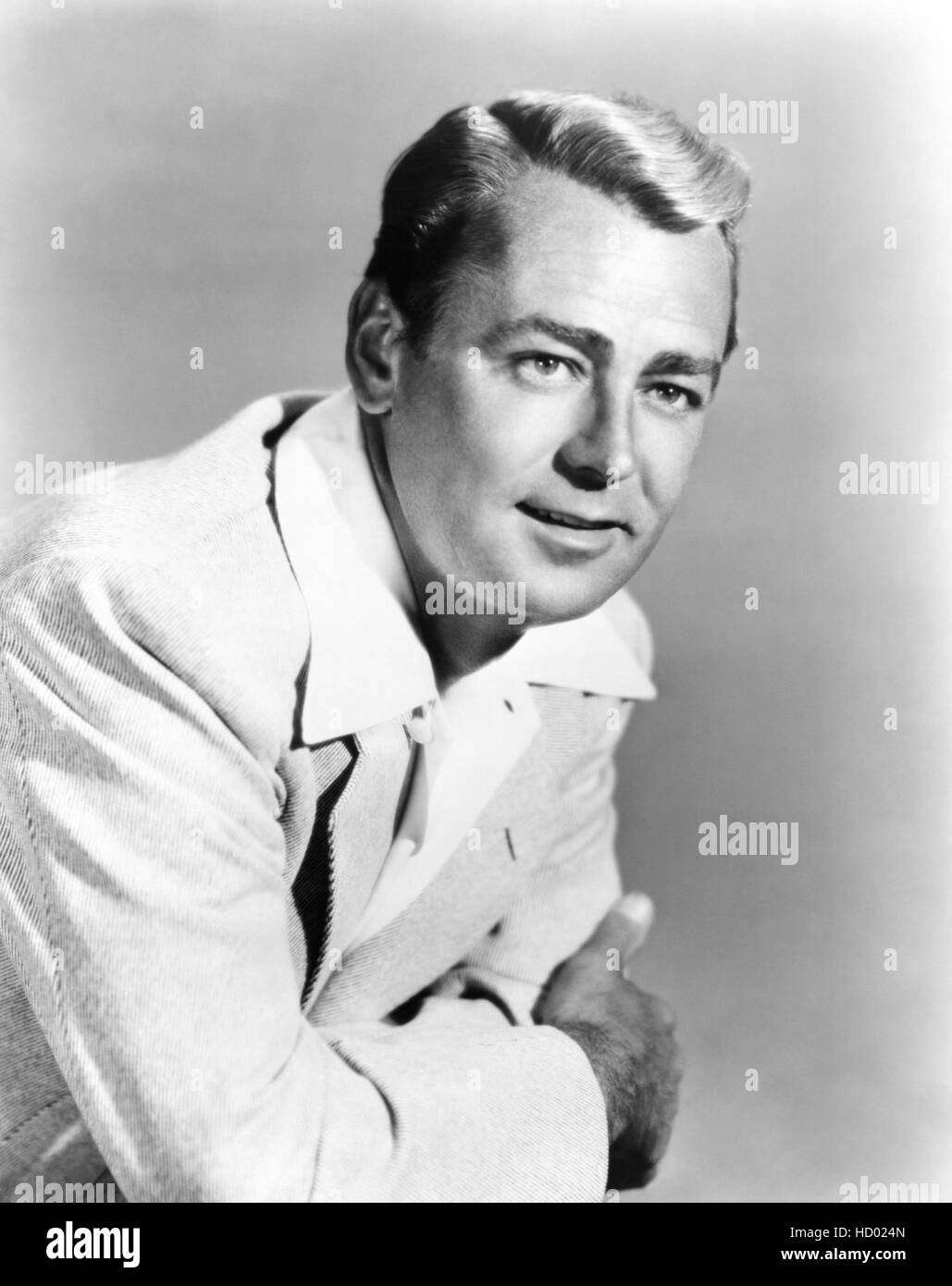 Alan Ladd, ca. 1950s Stock Photo - Alamy