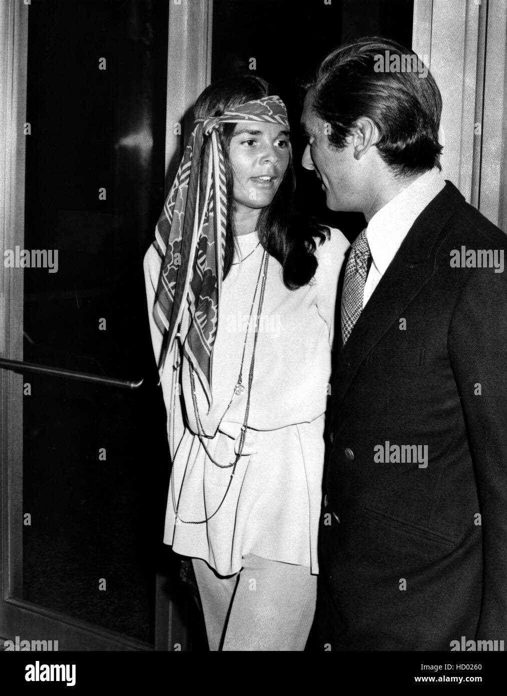 Ali MacGraw and Robert Evans, September, 1969. Photo: Courtesy Everett ...