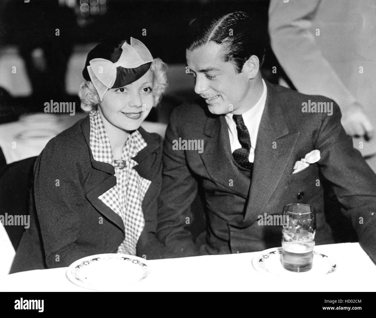 From left: Alice White, John Warburton at Club New Yorker, ca. early ...