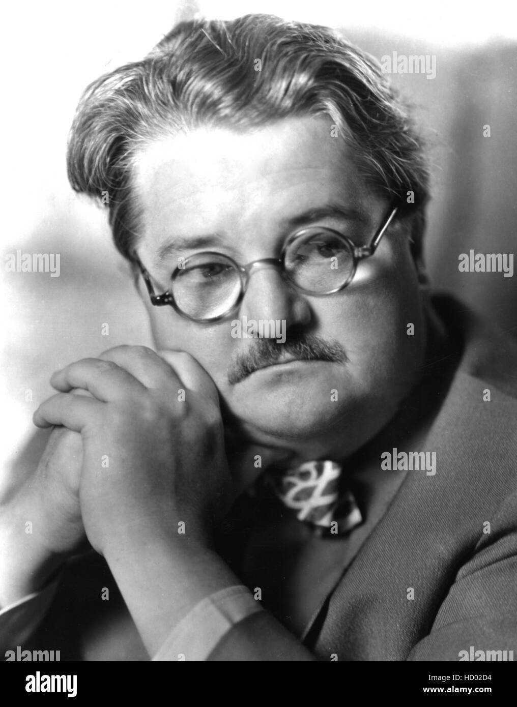 Alexander Woollcott, portrait ca. mid 1930s Stock Photo - Alamy