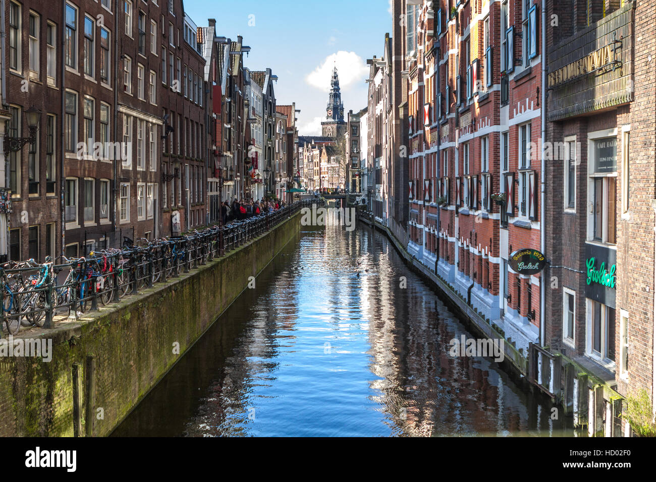 Holland, The Netherlands, Amsterdam, Canal Stock Photo - Alamy