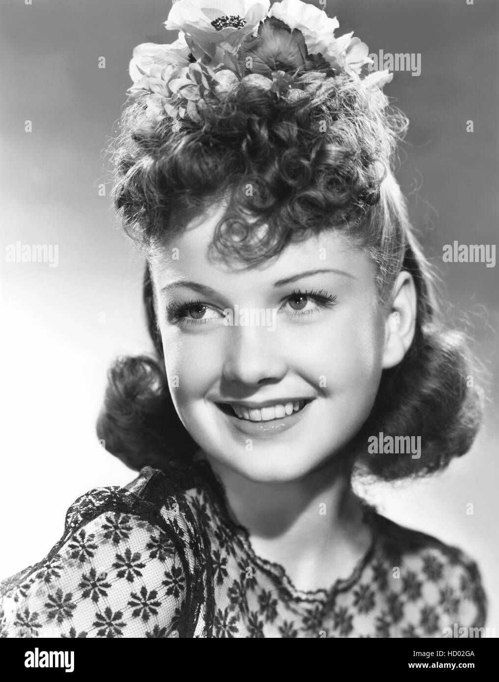 Anne Baxter, 20th Century-Fox portrait, ca. early 1940s. TM & Copyright ...