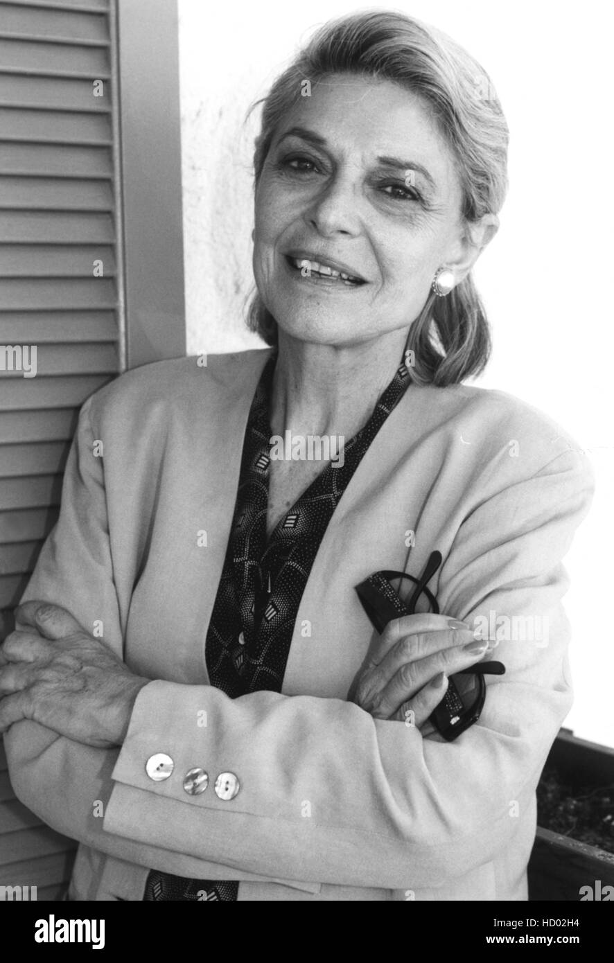 Anne Bancroft, portrait ca. 1992 Stock Photo - Alamy