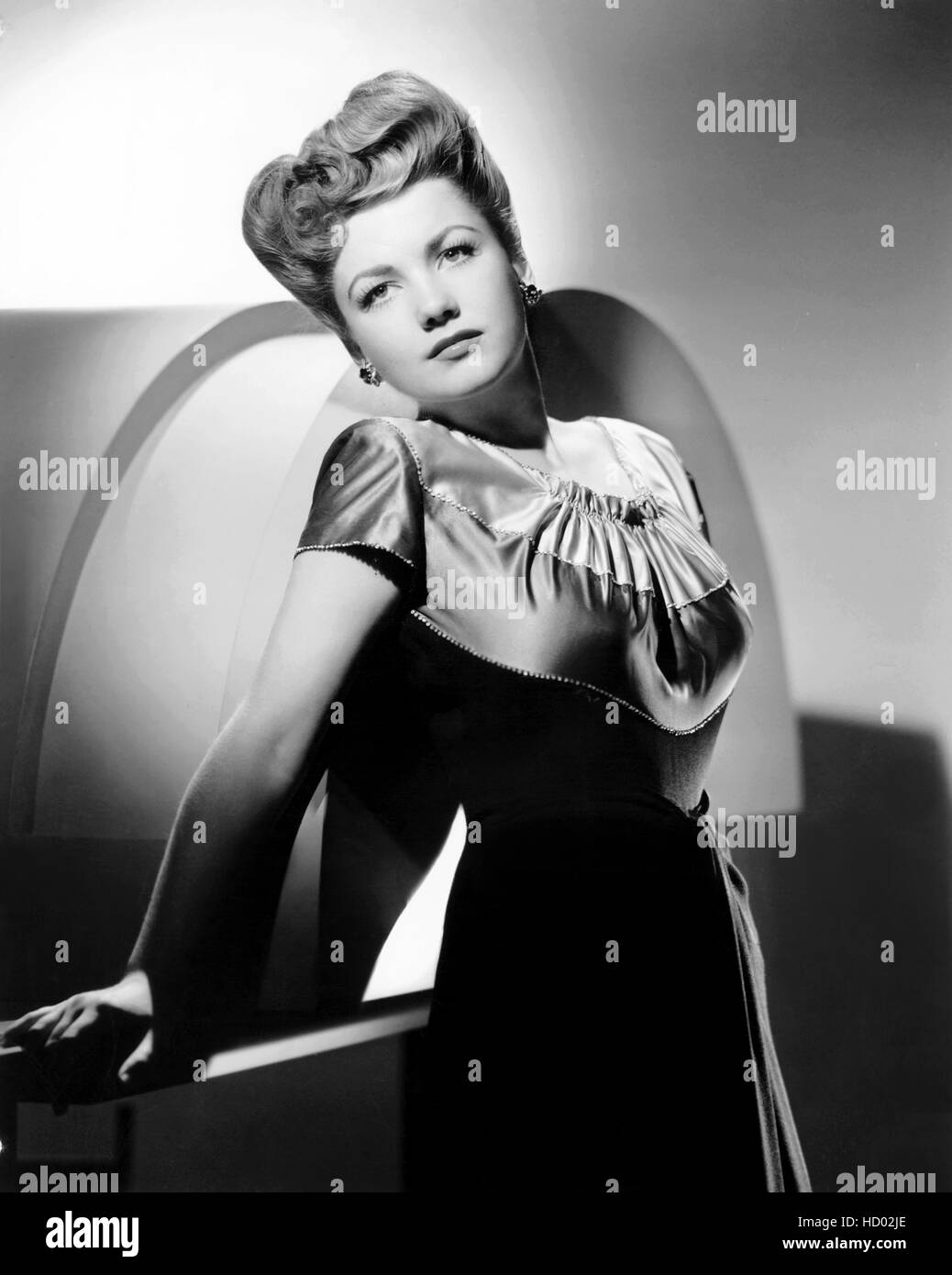 Anne Baxter, 1944 Stock Photo - Alamy