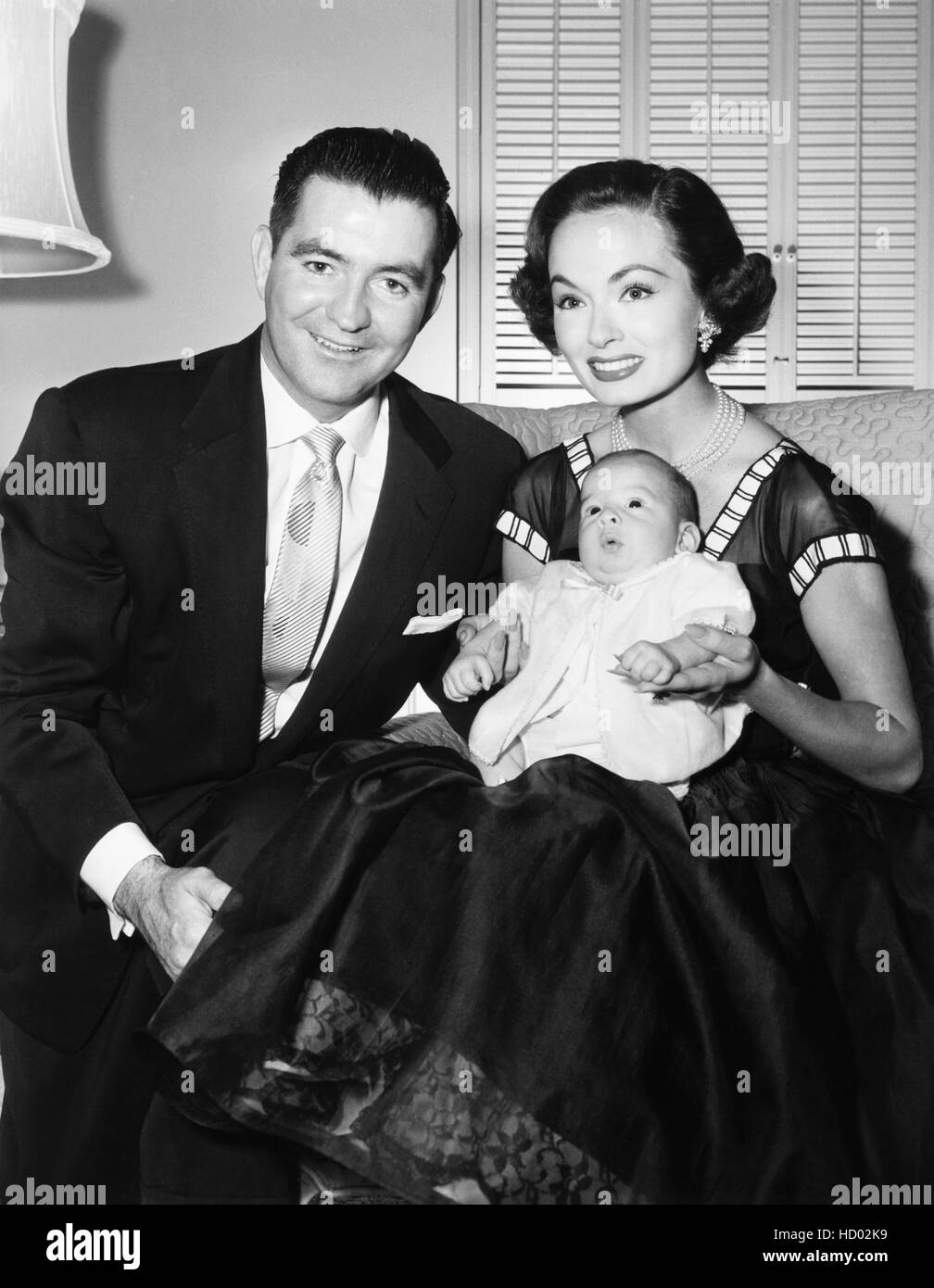 From left: James McNulty, Ann Blyth with their first born Timothy ...