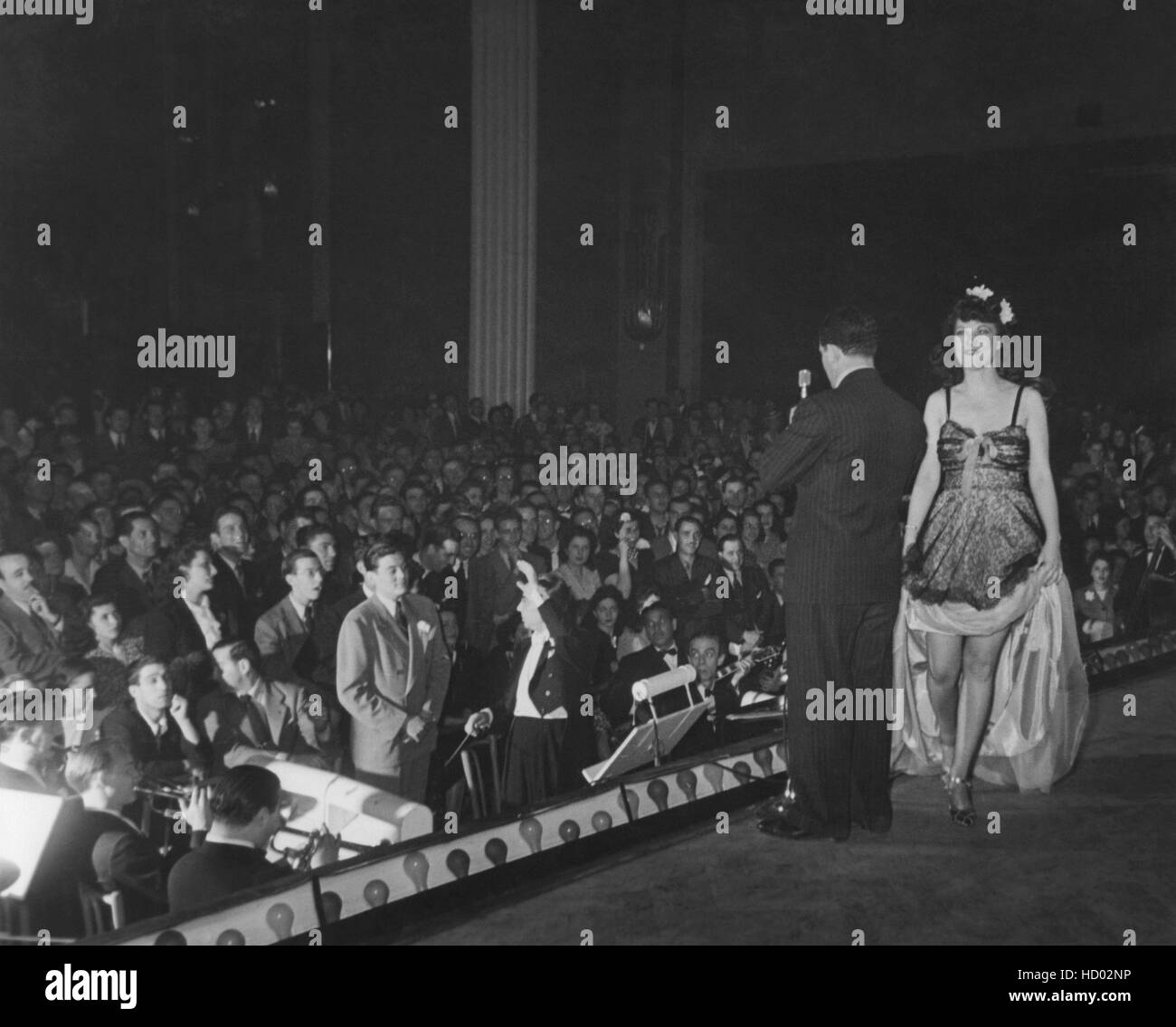Ann corio (right) on stage, ca 1940 Stock Photo - Alamy