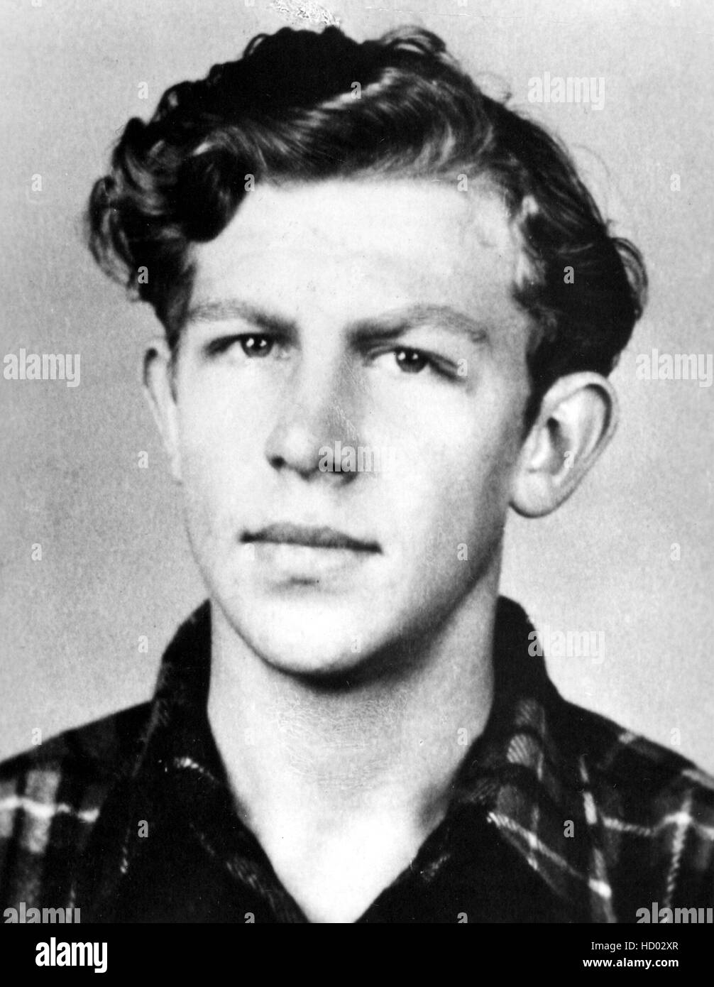 Andy Griffith as a high school student, 1942 Stock Photo - Alamy