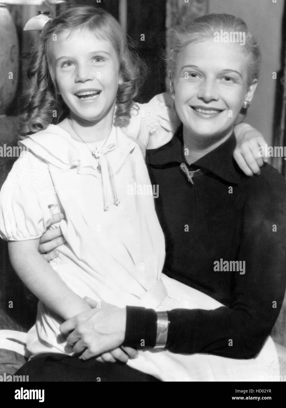 Ann Harding, right, and her daughter, Jane Bannister, en route to ...