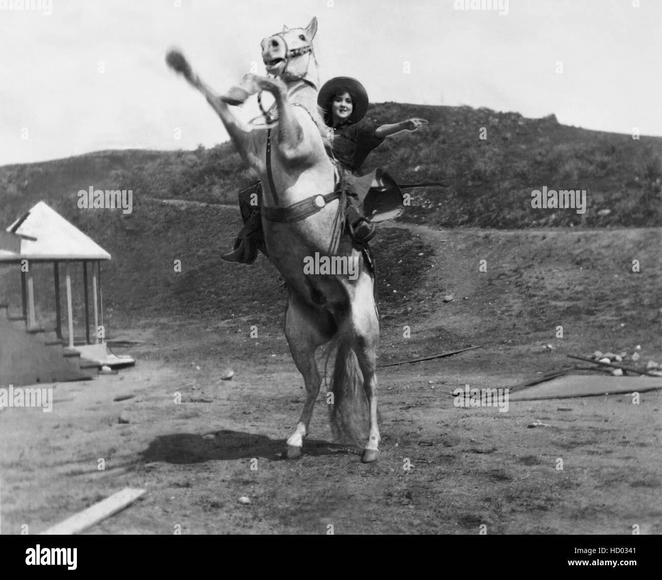 Silent movie actress Ann Little, who appeared in numerous Westerns in ...