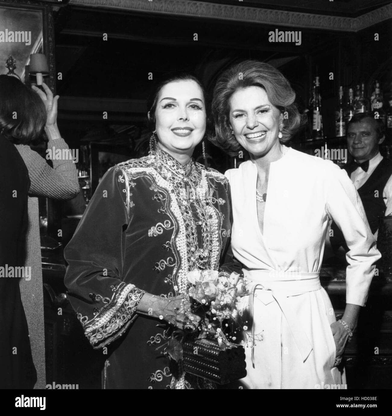 Ann Miller, left, and Cyd Charisse, ca. late 1980s Stock Photo - Alamy