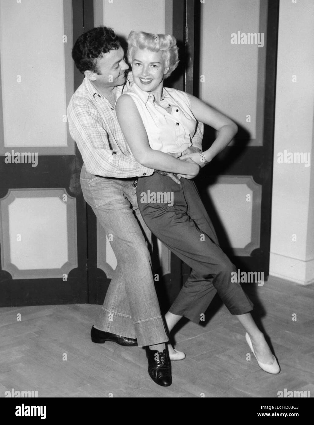 Betty Grable, with choreographer Billy Daniel, ca. 1950 Stock Photo - Alamy