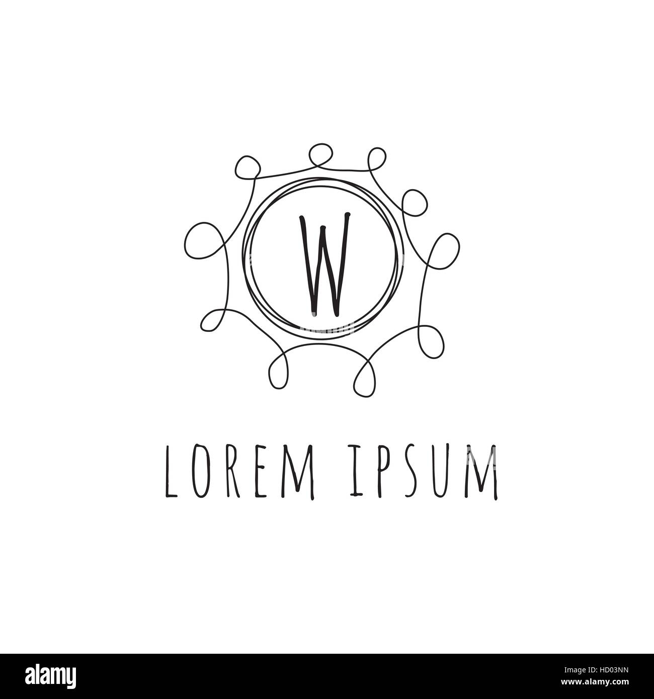 W c logo Cut Out Stock Images & Pictures - Alamy