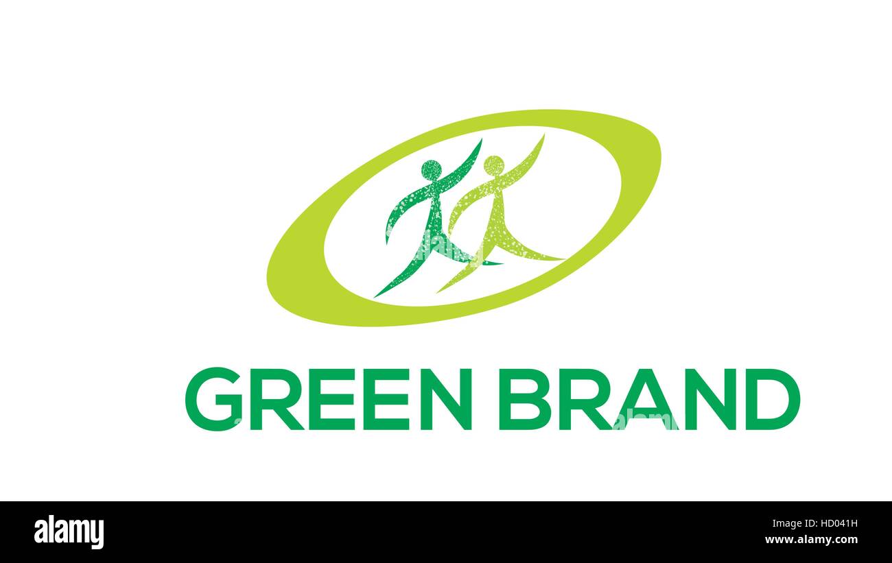 Healthy - vector logo sign concept illustration Stock Vector Image ...