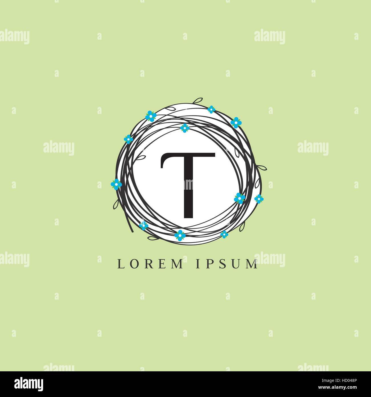 Modern t logo vector vectors hi-res stock photography and images - Alamy