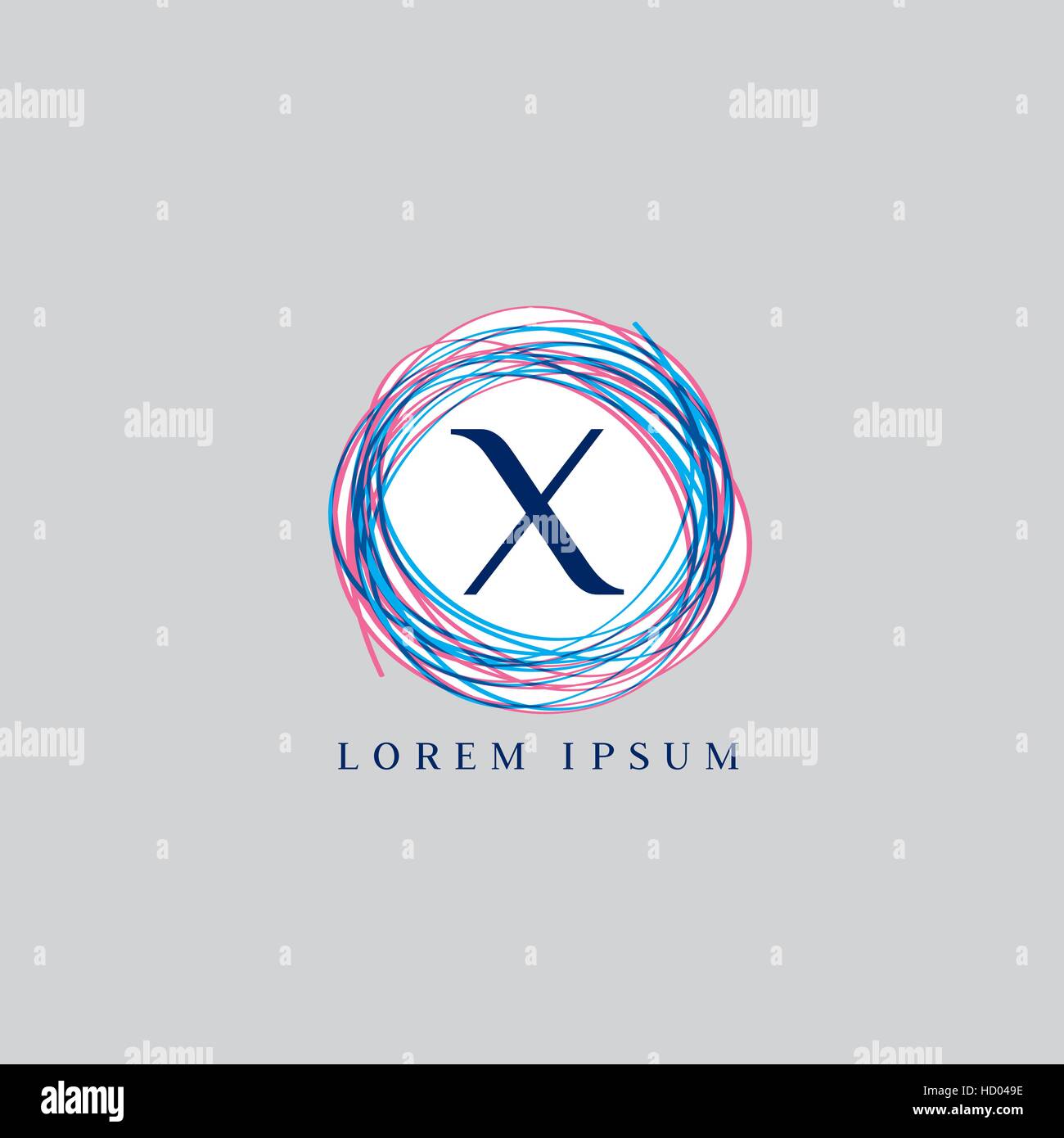 X logo vector vectors hi-res stock photography and images - Alamy
