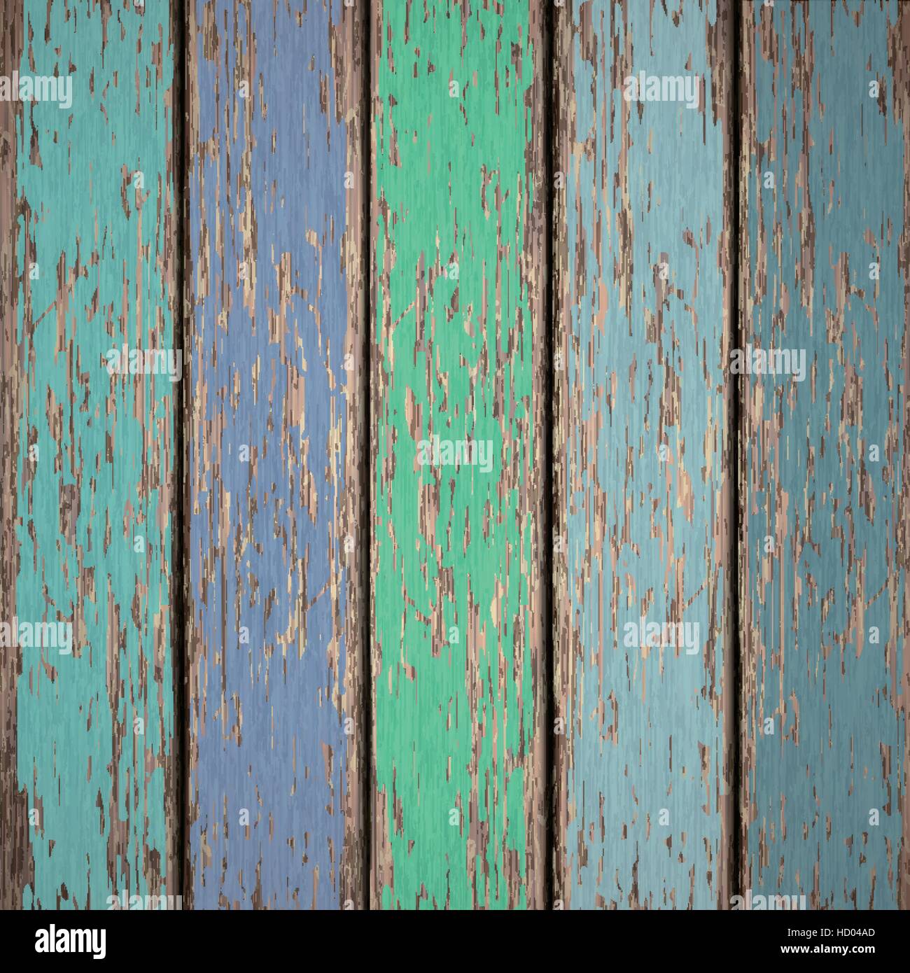 close-up look at retro colorful wooden texture background Stock Vector ...