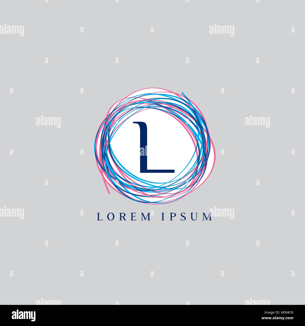 Letter l logo vector vectors hi-res stock photography and images - Alamy