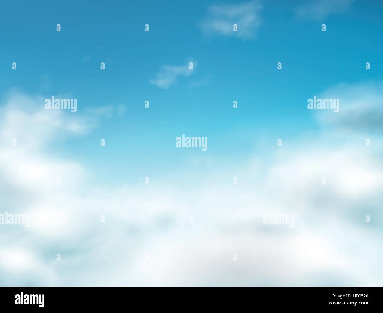 blue sky with clouds background in great weather Stock Vector Image ...