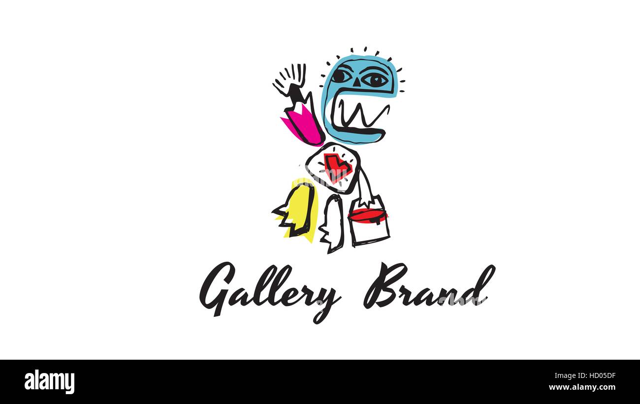 Art flower gallery Stock Vector Images - Alamy