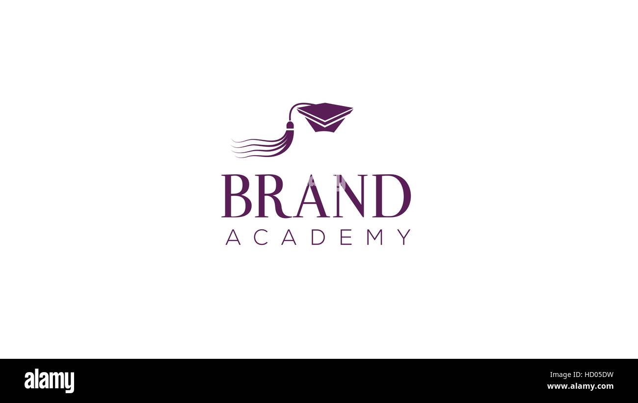 Education alumni cap vector logo design template. Graduation hat vector ...