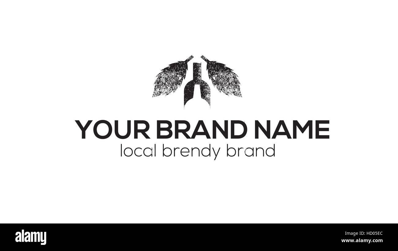 Wine rack logo hi-res stock photography and images - Alamy