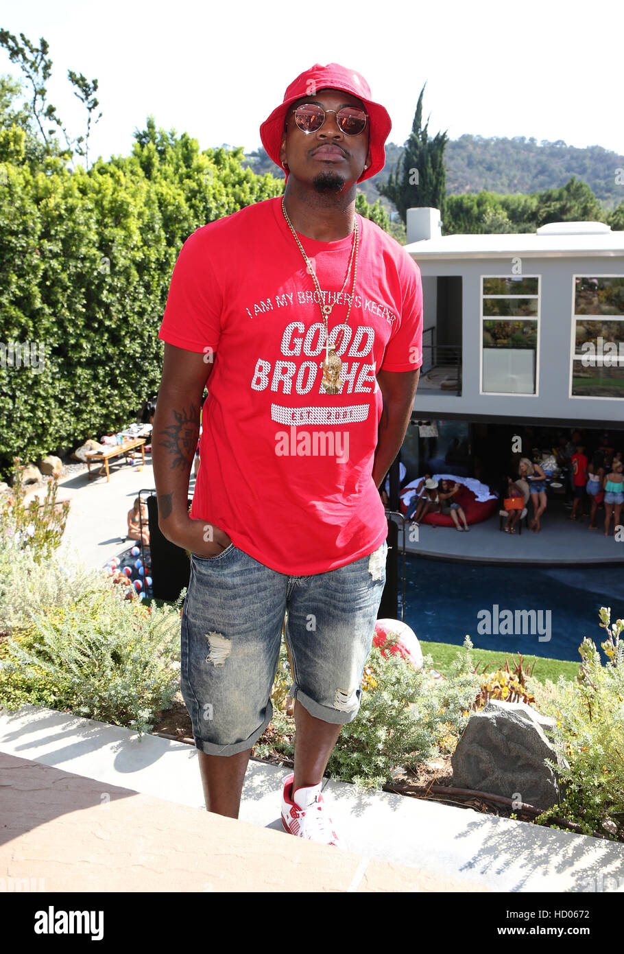 Good Brother Clothing Pre-launch Pool Party Featuring: Ne-Yo Where ...