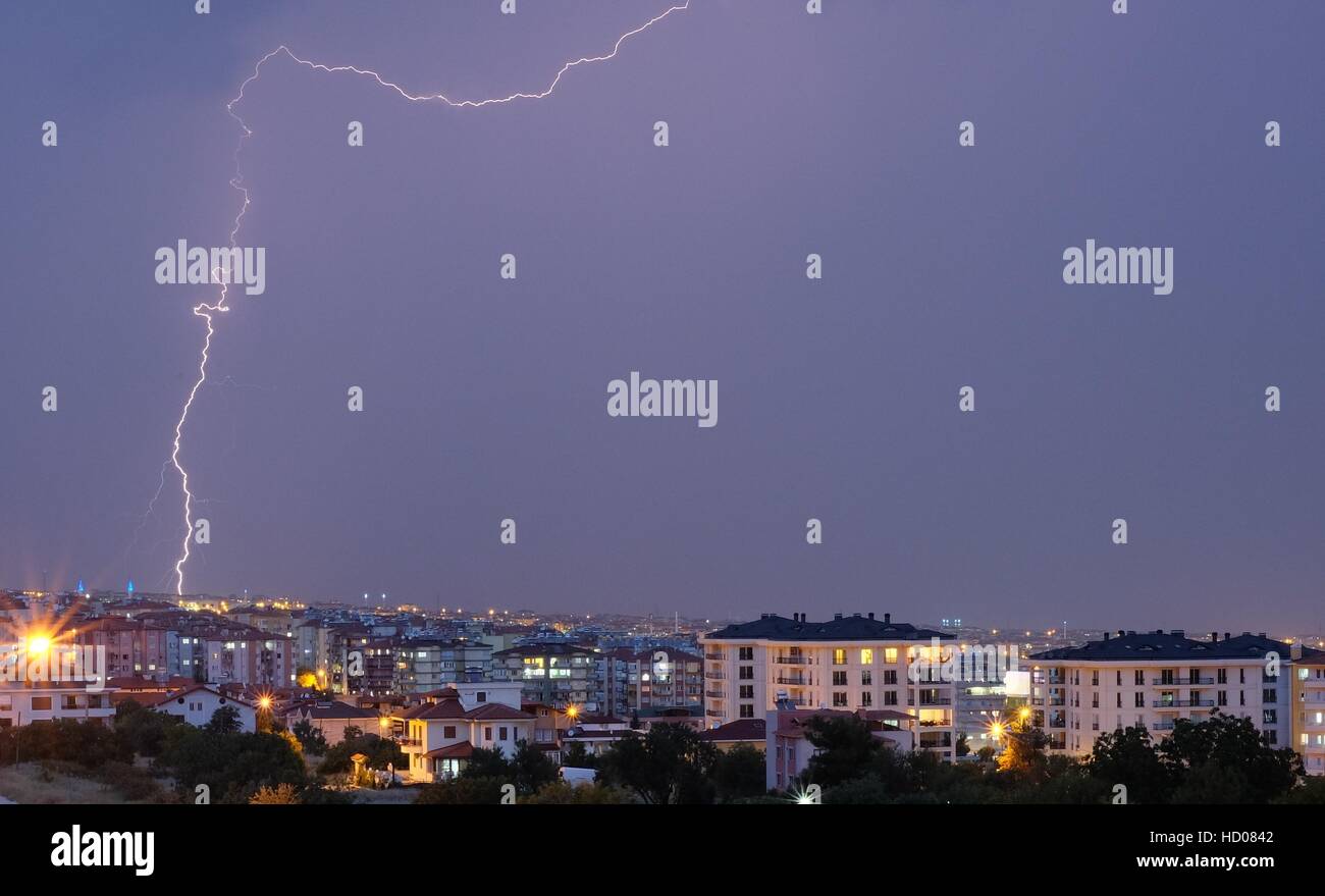 flash of lightning Stock Photo - Alamy