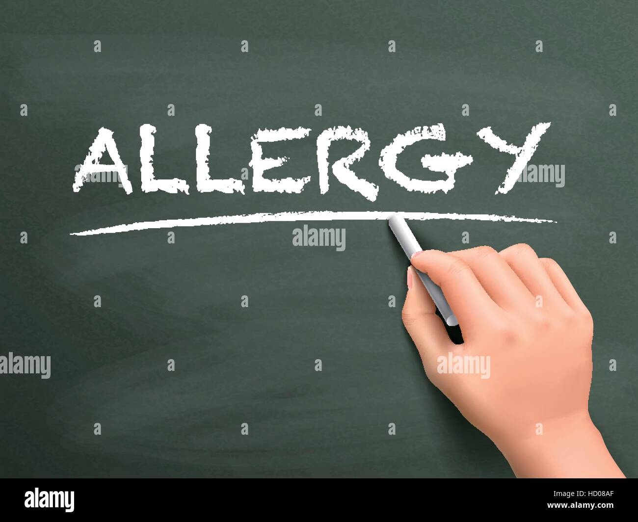 Allergy word Stock Vector Images - Alamy
