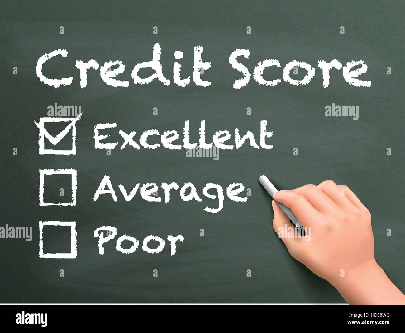 Credit score vector vectors hi-res stock photography and images - Alamy