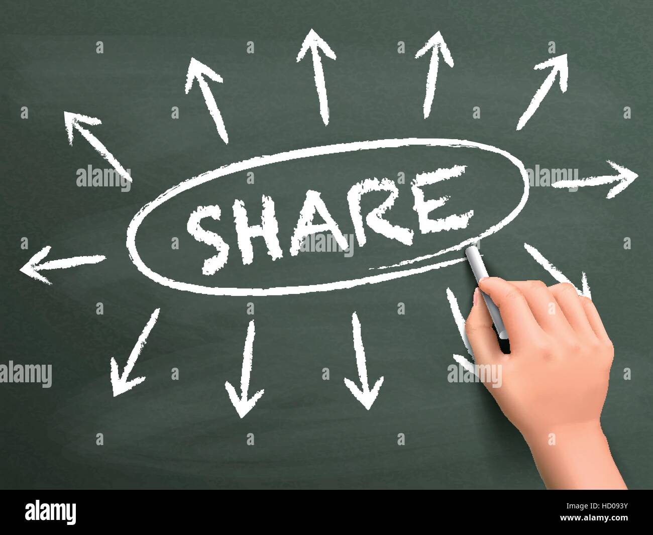 Share word Stock Vector Images - Alamy