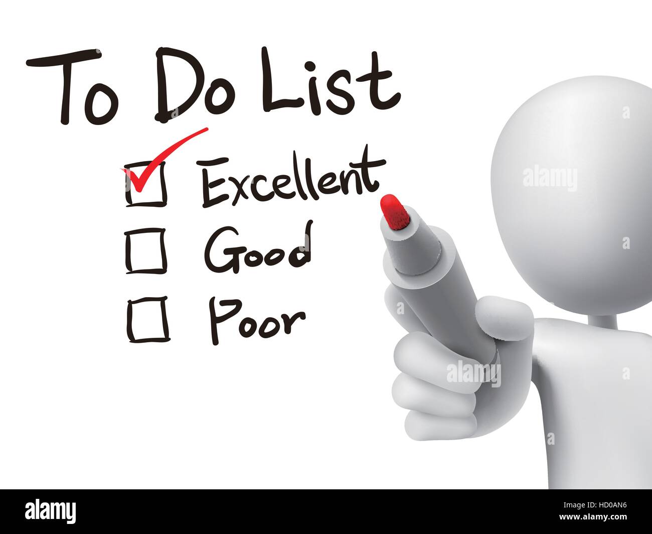 Checking the form Stock Vector Images - Alamy