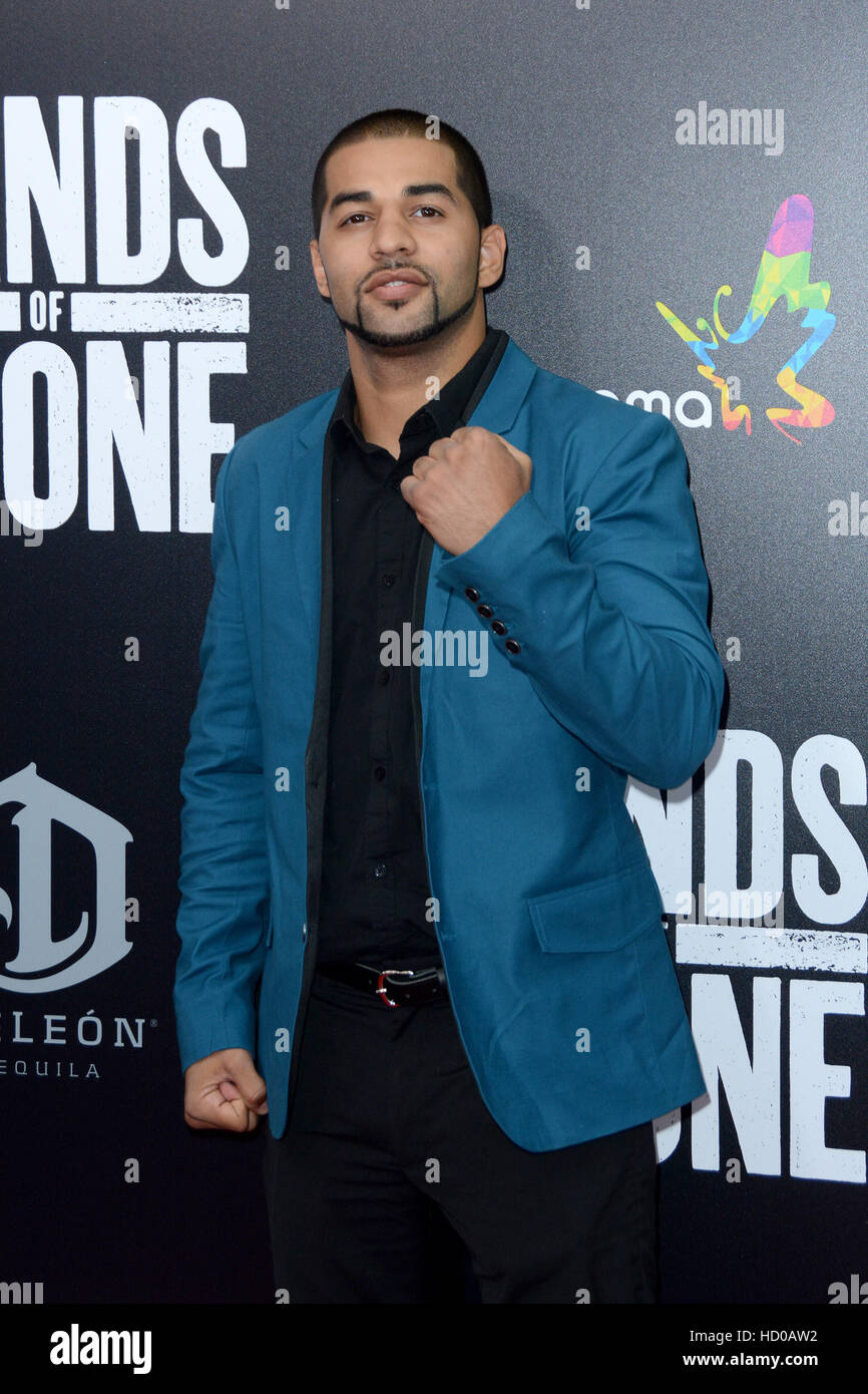 Hands Of Stone New York Premiere - Red Carpet Arrivals Featuring: Sadam ...