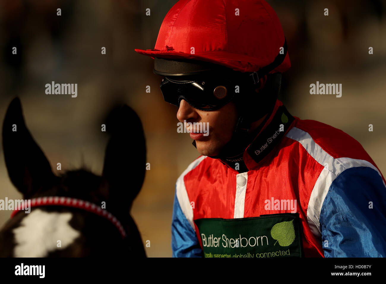 Jockey Aidan Coleman before the CF Roberts Electrical & Mechanical ...