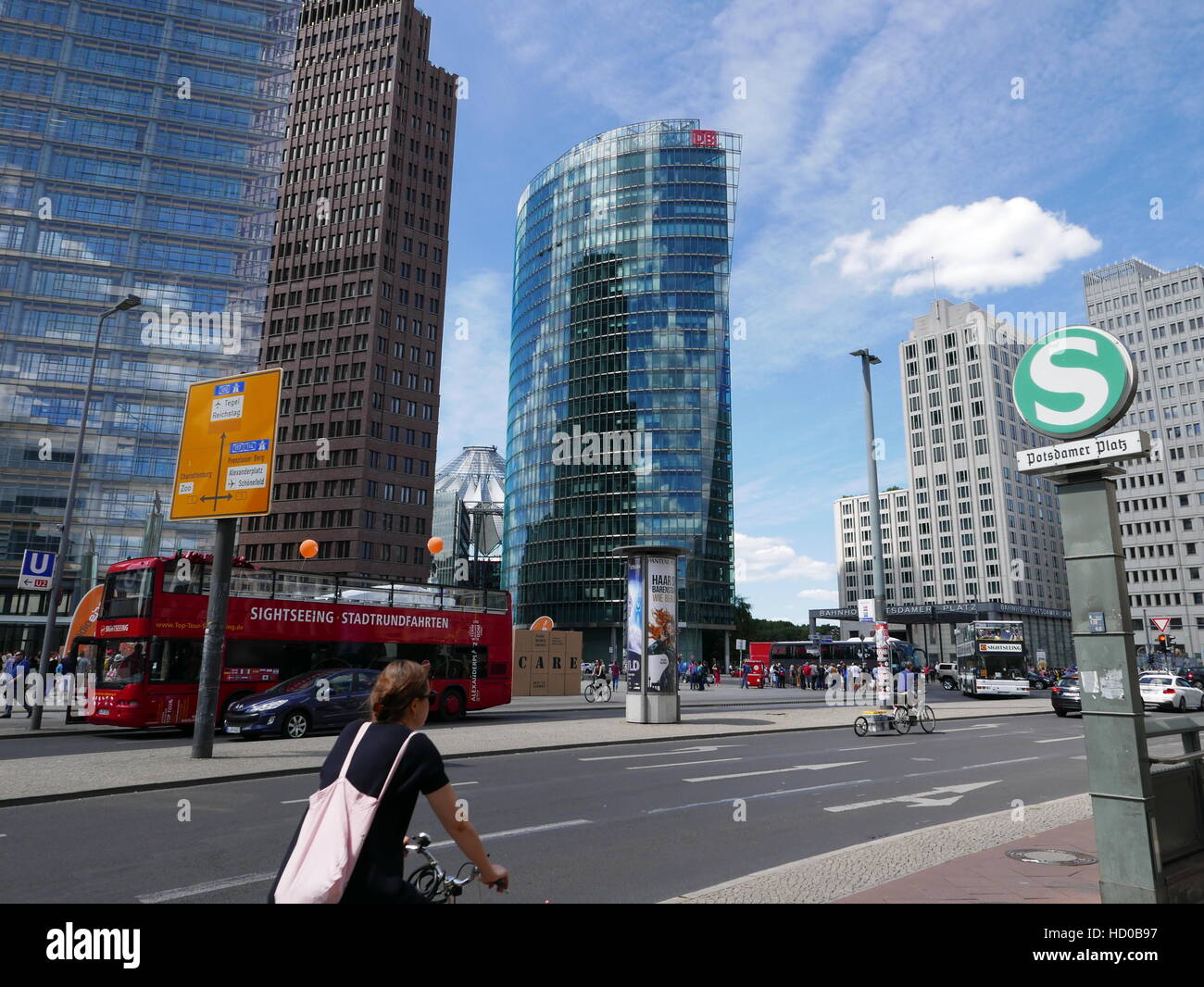 GERMANY - Berlin Potsdamer Platz. photo by Sean Sprague Stock Photo - Alamy