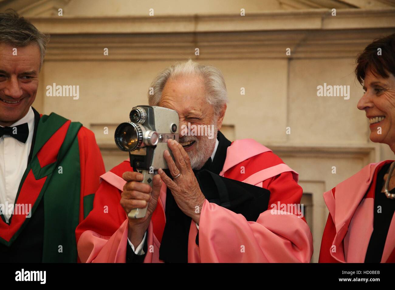 British film director Lord David Puttnam ahead of an honorary degree ...