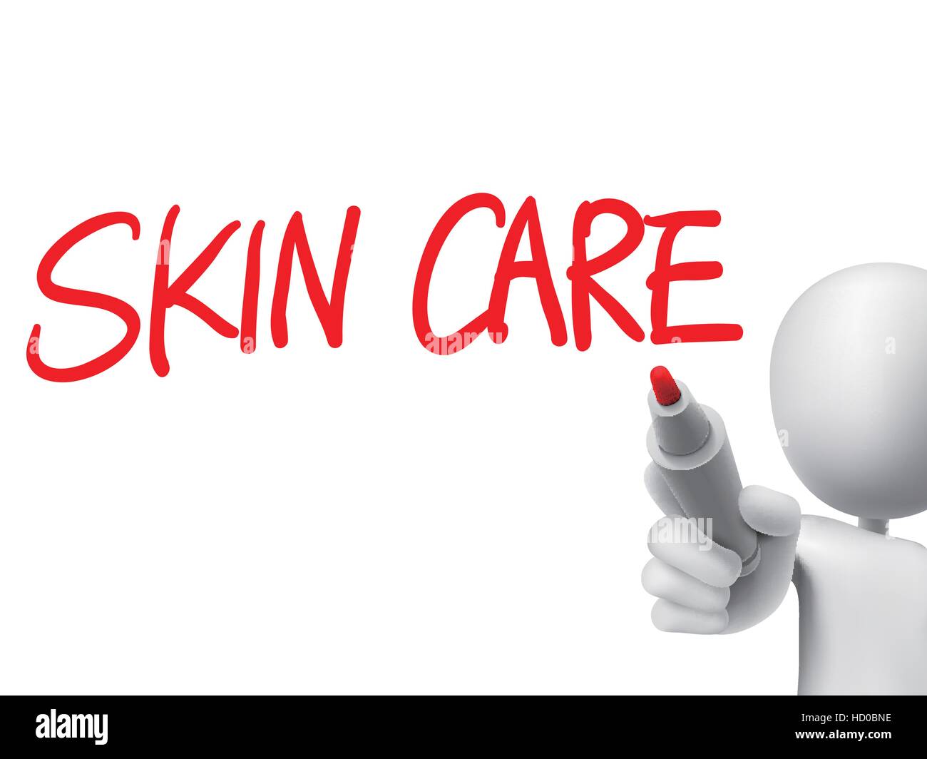 Facial beauty skincare man Stock Vector Images - Alamy