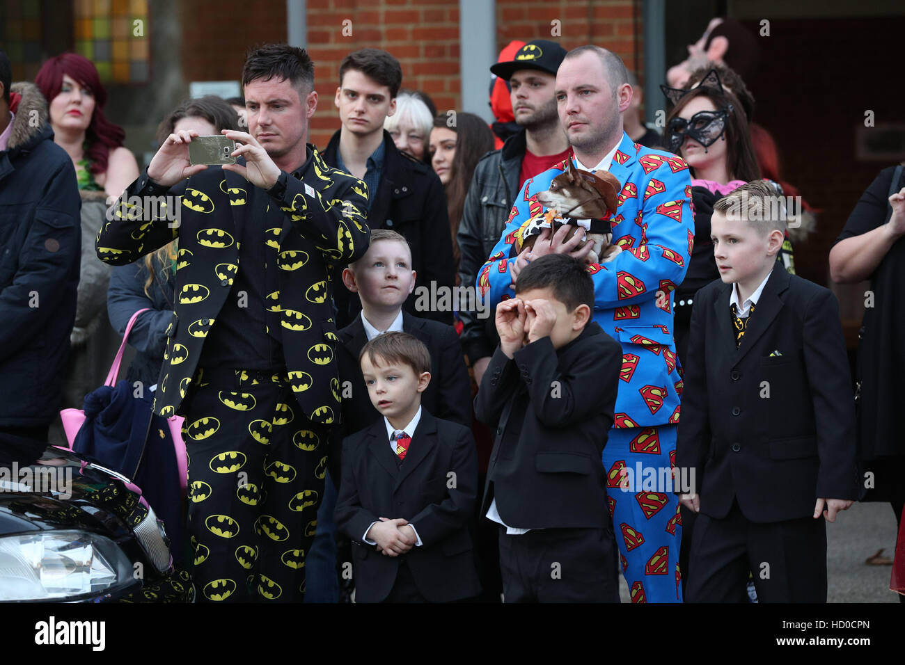 Mourners dressed as superheroes attend the funeral of 18-year-old ...