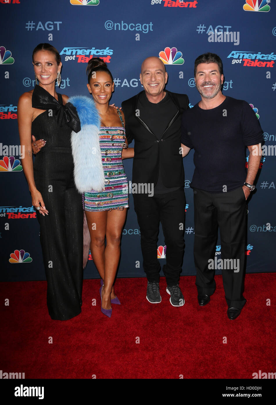 America’s Got Talent” Season 11 Live Show Red Carpet Featuring: Heidi ...