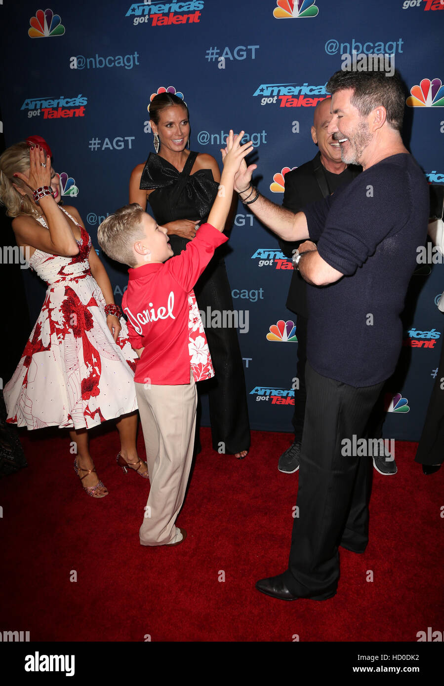 America’s Got Talent” Season 11 Live Show Red Carpet Featuring: Alla ...