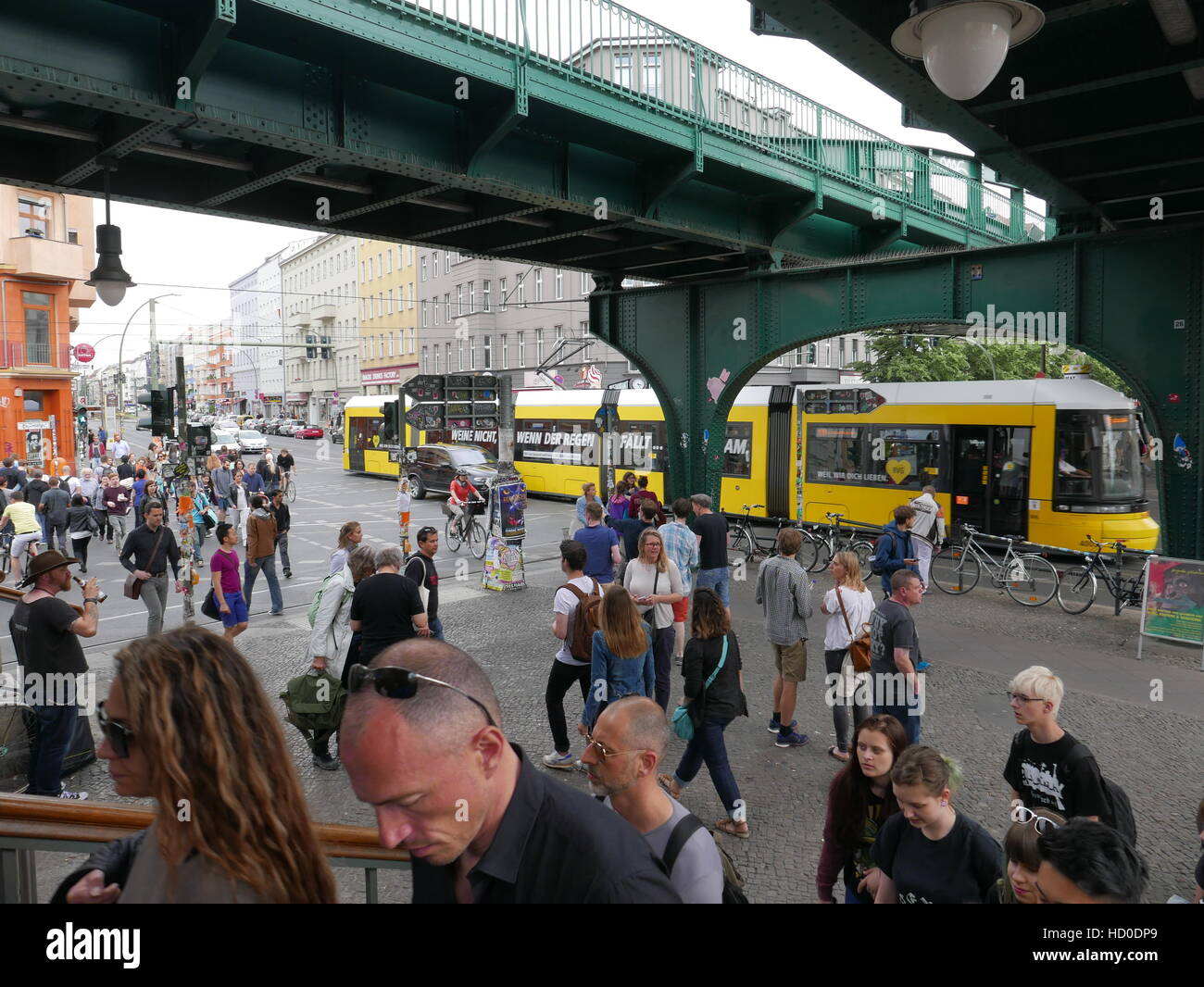 GERMANY - Berlin U-Bahn station and street intersection. photo by Sean ...